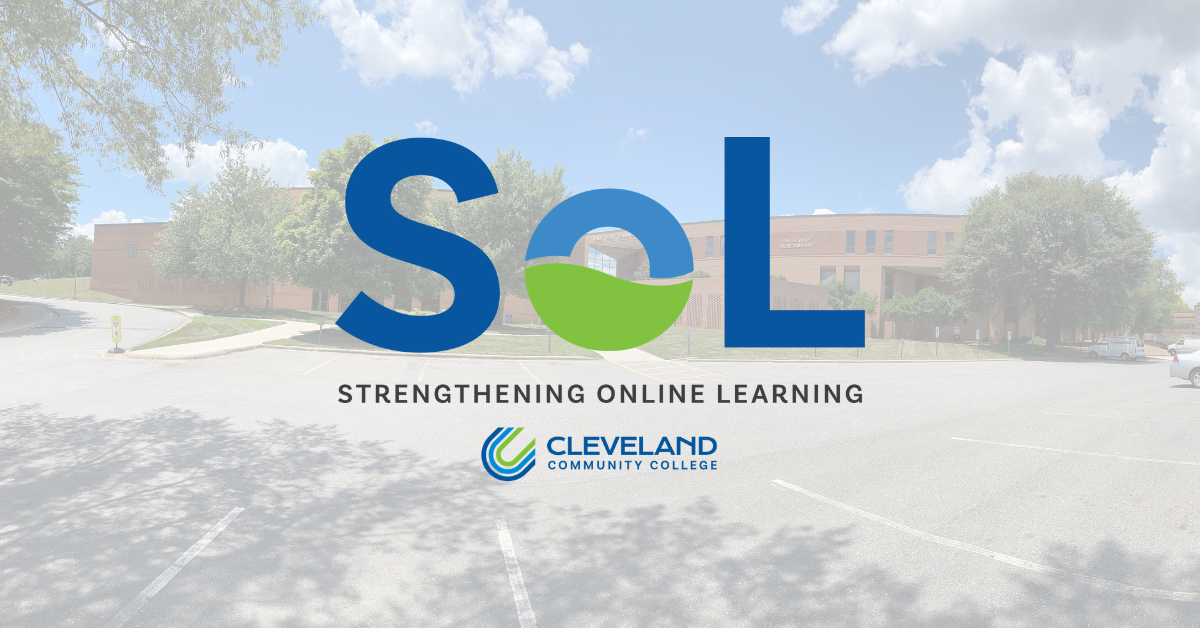 Course Quality Matters at CCC - Cleveland Community College