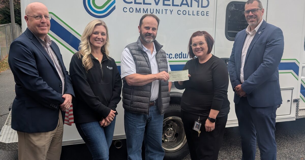 AgSouth Grant Supports First Responders - Cleveland Community College